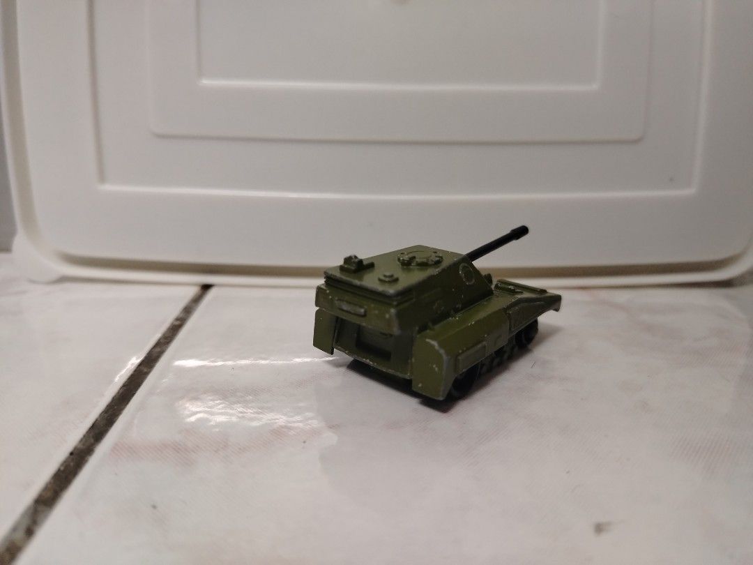 Matchbox Tank Rolamatics No. 70 S. P. Gun Lesney Military Vintage ...