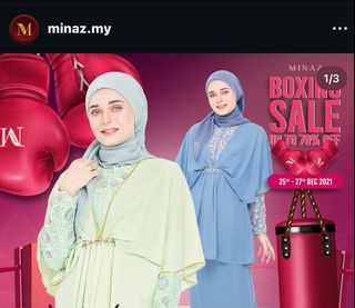 MINAZ, Women's Fashion, Muslimah Fashion, Baju Kurung & sets on Carousell