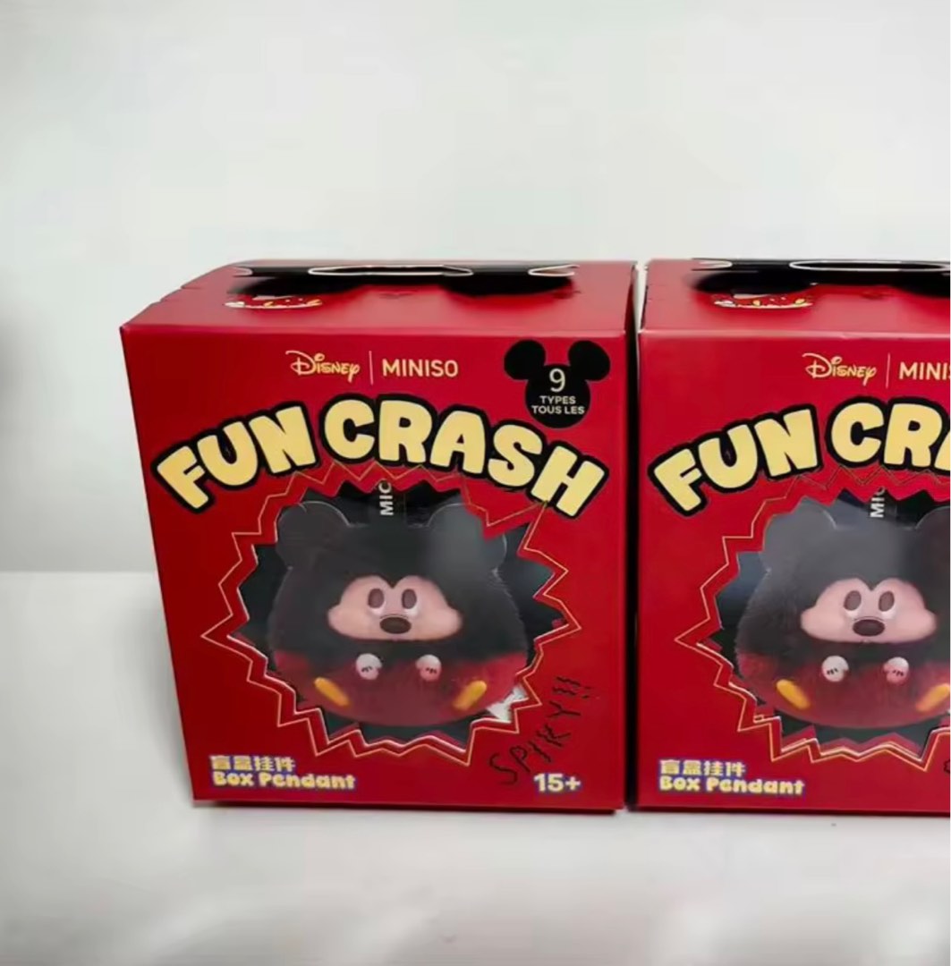 Miniso Disney Mickey Fun Crash Pendant blind box, Hobbies & Toys, Toys & Games on Carousell