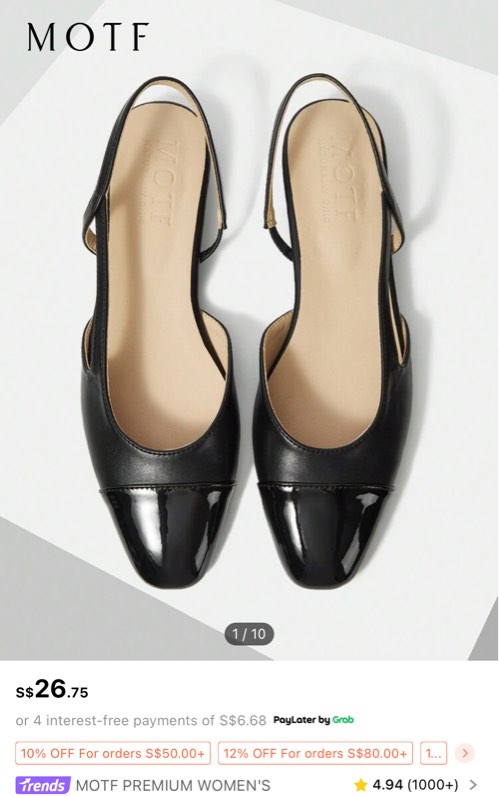 MOTF, Women's Fashion, Footwear, Flats on Carousell