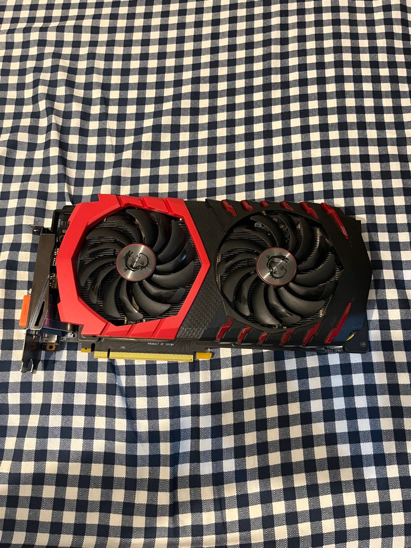 msi NVIDIA GTX 1060 6GB (No box), Computers & Tech, Parts & Accessories ...