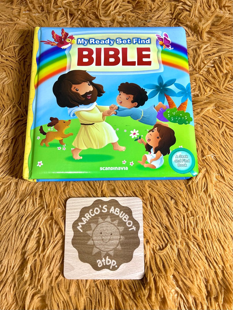 My Ready Set Find Bible Padded Board Book, Hobbies & Toys, Books ...