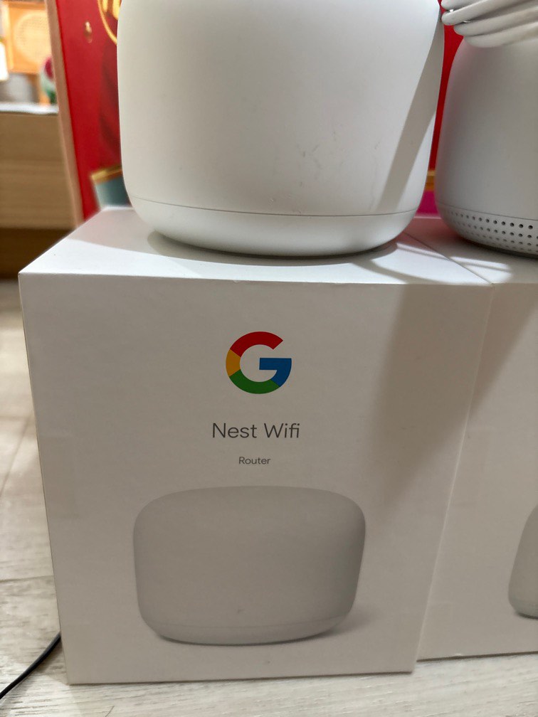 Nest Wifi + 1 Add On Point, Computers & Tech, Parts & Accessories, Networking on Carousell