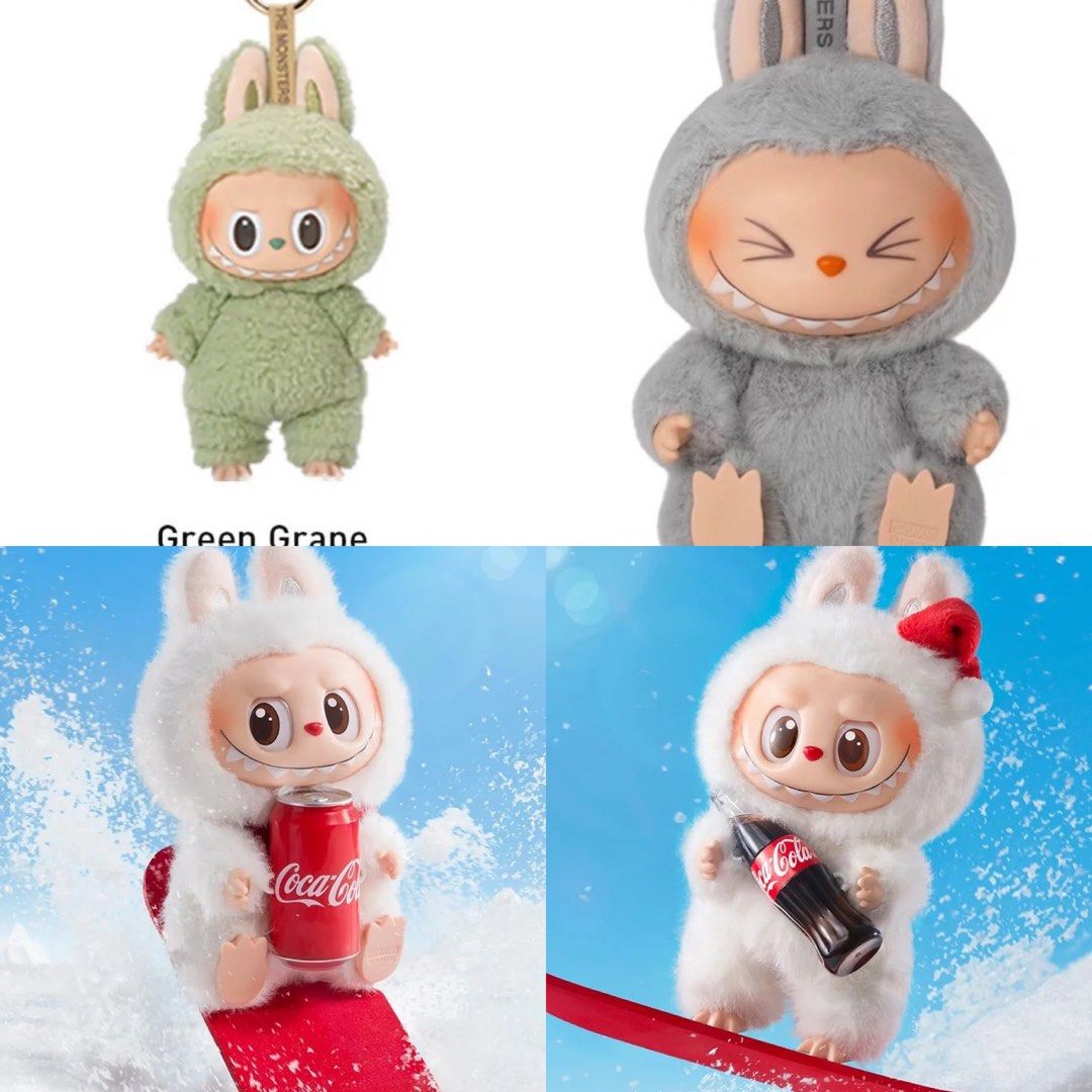New labubu v1, v2, v3, Hobbies & Toys, Toys & Games on Carousell