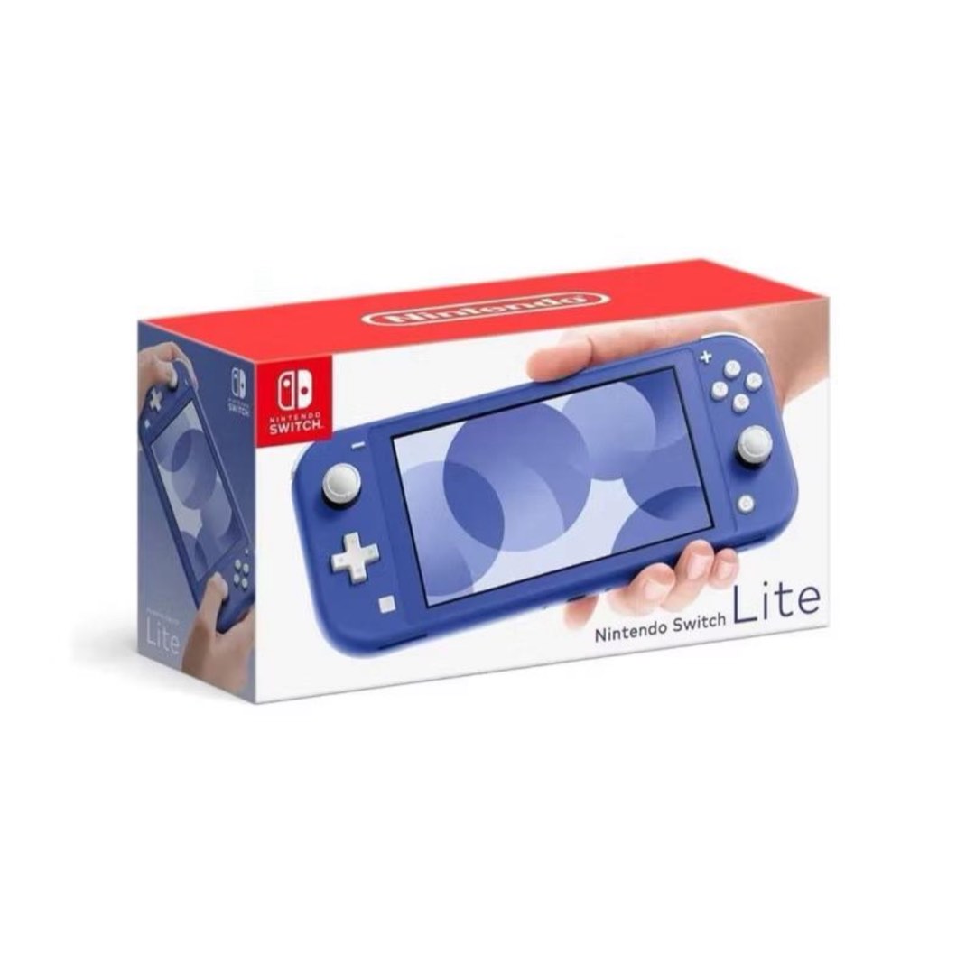 Nintendo Switch Lite (Blue) - AUTHENTIC, Video Gaming, Video Game ...