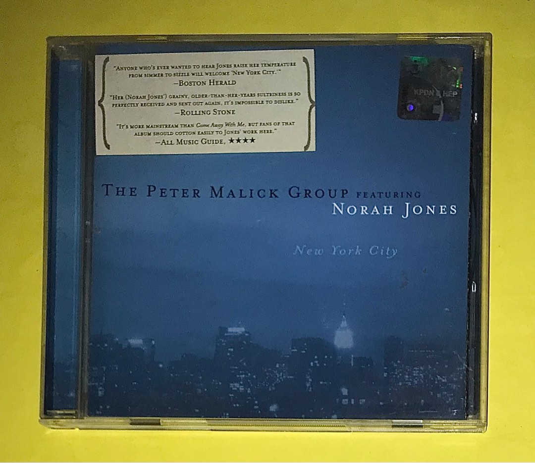 NORAH JONES & PETER MALICK GROUP - NEW YORK CITY CD, Hobbies & Toys ...