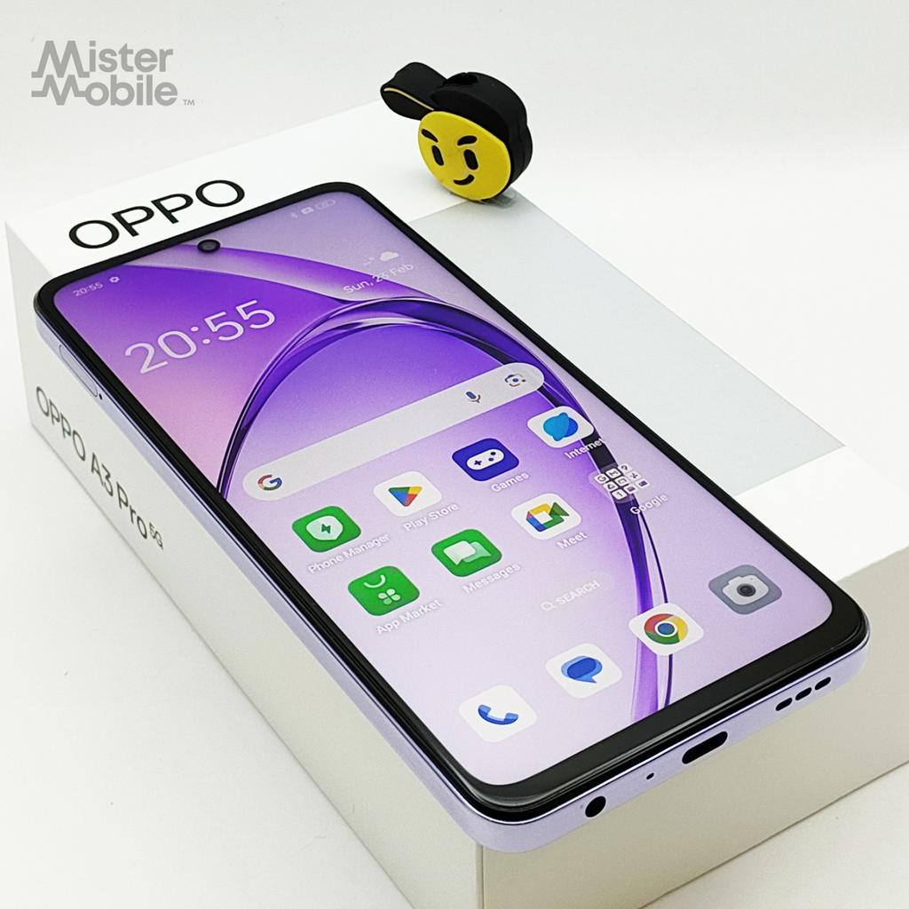 Oppo A3 Pro 5G 128GB Moonlight Purple, Mobile Phones & Gadgets, Mobile ...