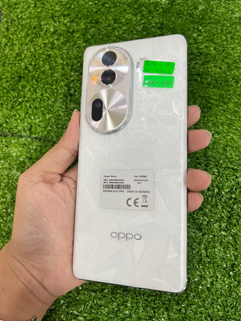 Oppo reno 11 pro 5g second 12/512, Telepon Seluler & Tablet, Ponsel Android, OPPO di Carousell