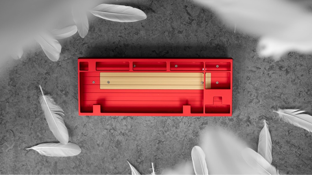 Origami TKL WKL Red Atelier by Pluskb, Computers & Tech, Parts ...