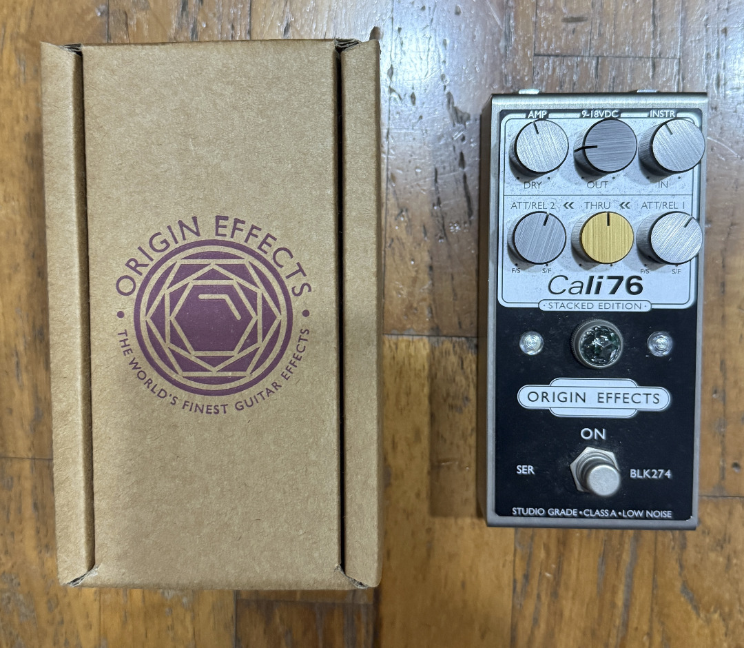 Origin Effects Cali76 Stacked Edition Compressor, Hobbies & Toys, Music ...