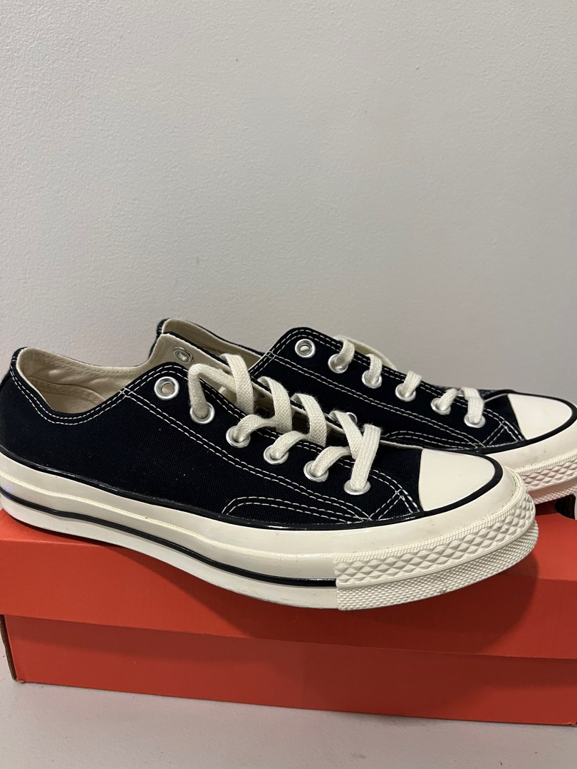 [Original] Converse Chuck 70 Black, Women's Fashion, Footwear, Sneakers ...