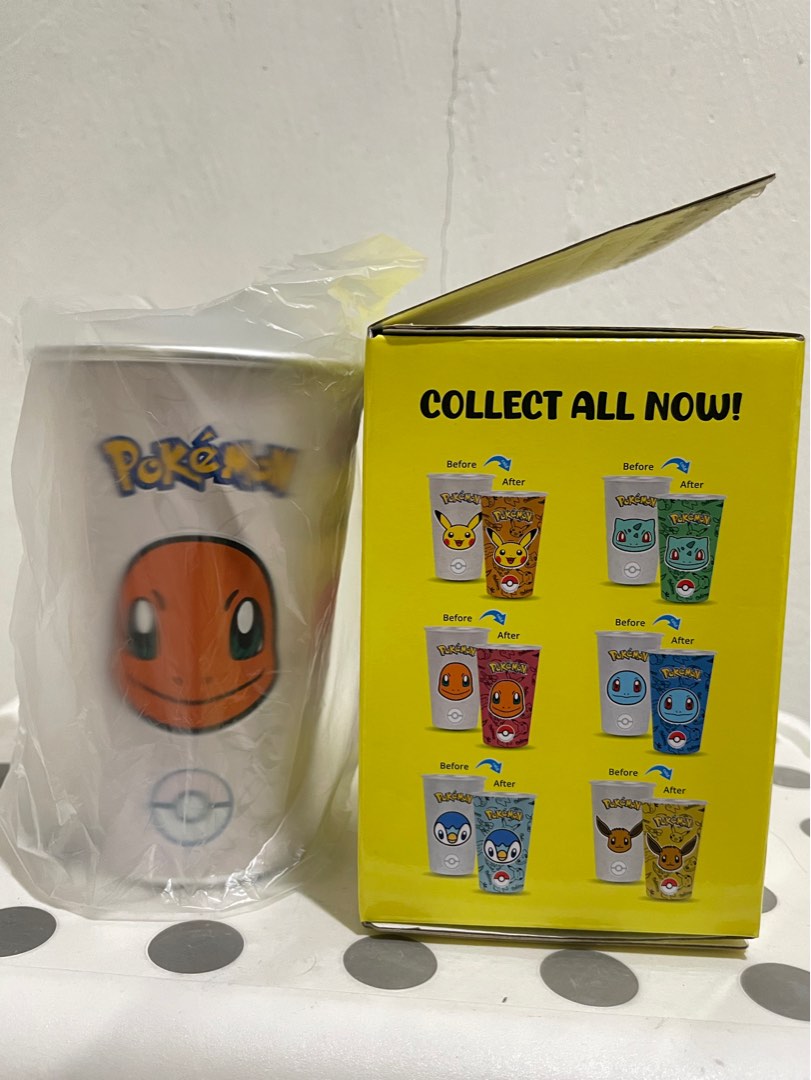 Pokemon colour changing cup X 7Eleven, Hobbies & Toys, Collectibles ...