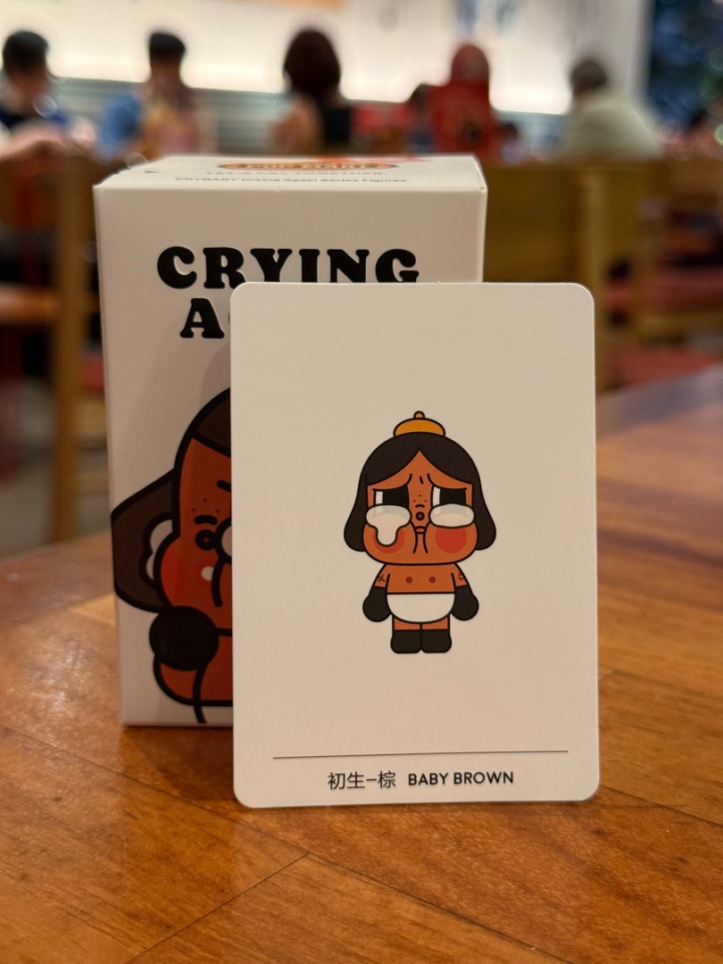 POPMART CRY BABY - BABY BROWN, Hobbies & Toys, Toys & Games on Carousell