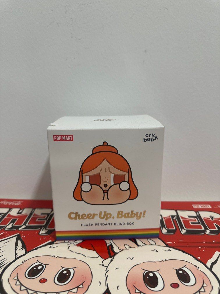 Popmart Crybaby Cheer Up Baby, Hobbies & Toys, Toys & Games on Carousell