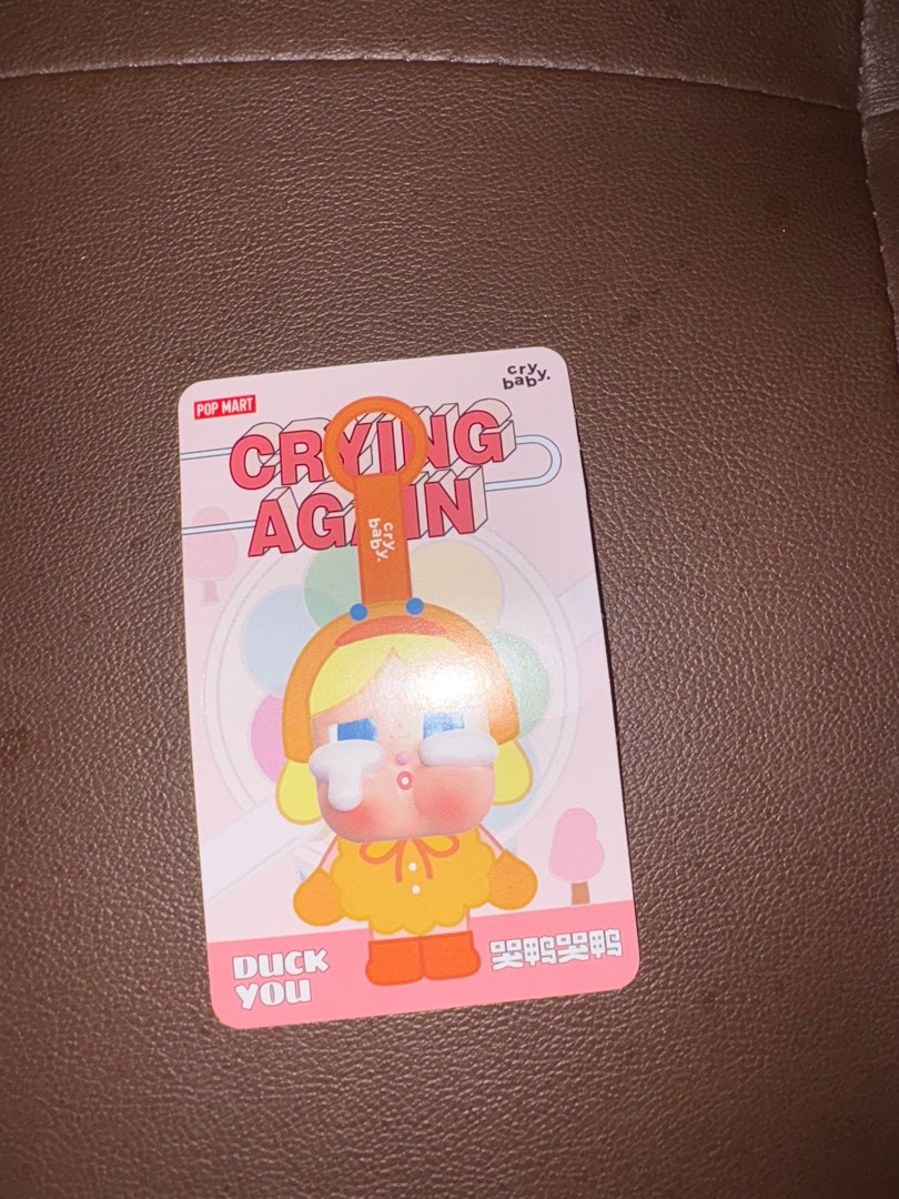 Popmart Crying Again Duck, Hobbies & Toys, Toys & Games on Carousell