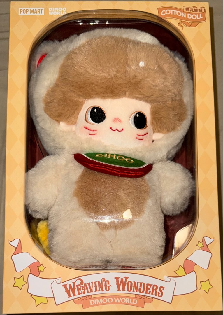 Popmart Dimoo Plush Toy, Hobbies & Toys, Toys & Games on Carousell