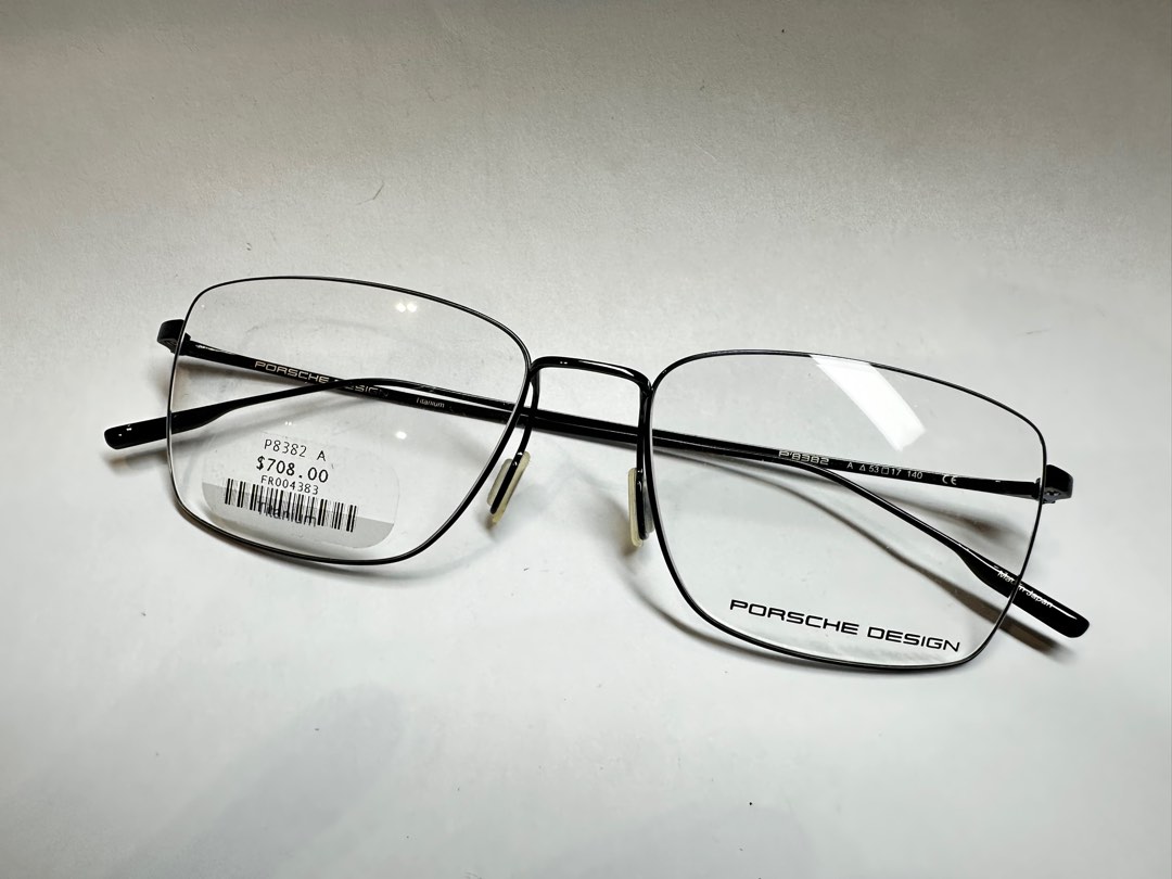 Porsche Design P8382 titanium spectacle frame, Men's Fashion, Watches ...