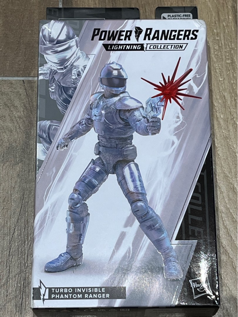 Power Rangers Lightning Collection In Space Turbo Invisible Phantom ...