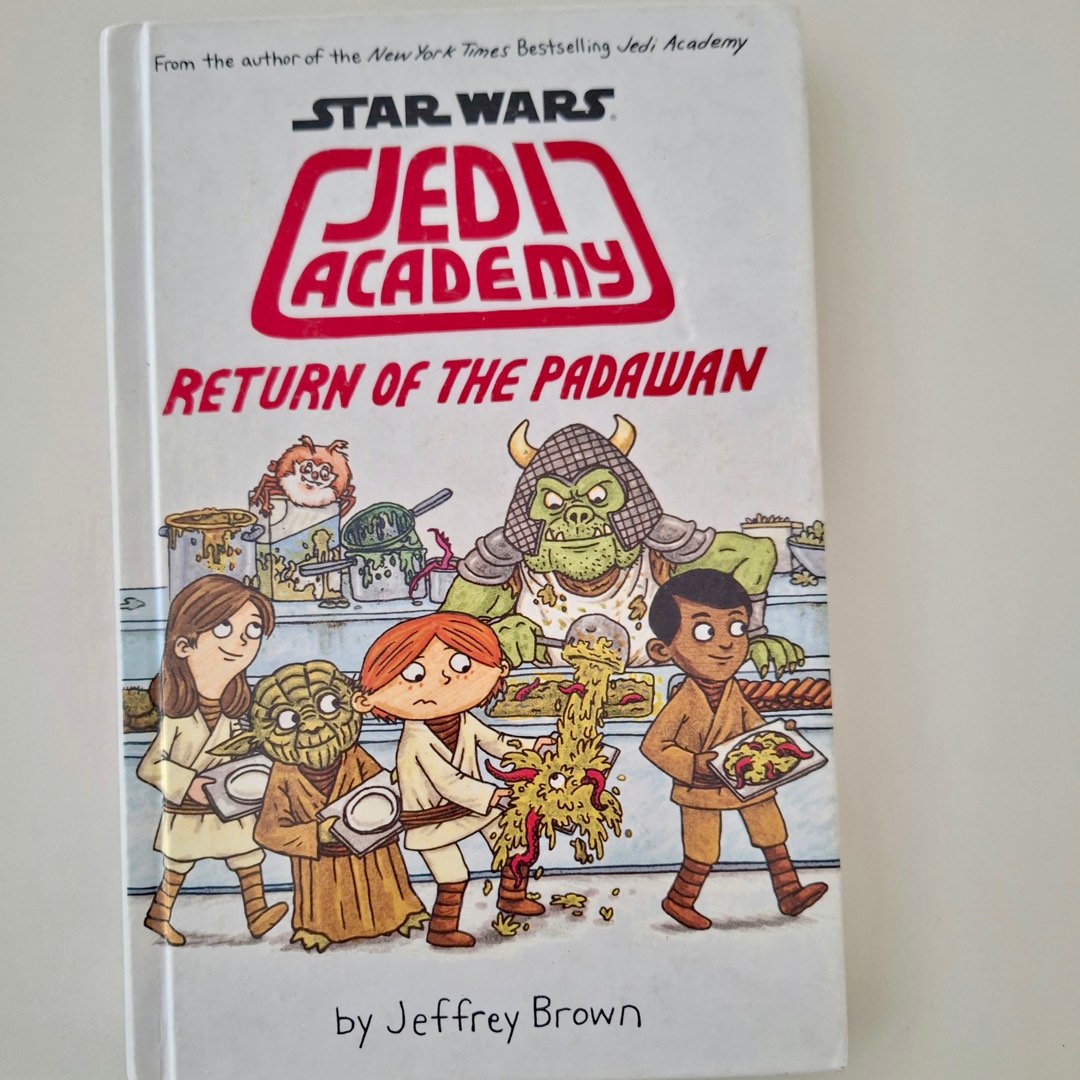 Preloved Star Wars Jedi Academy Return of the Pandawan - Jeffrey Brown ...