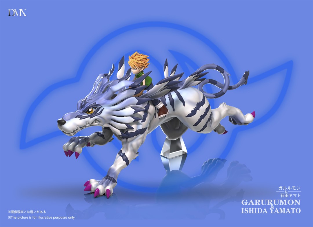[Preorder] DMX Studio - Garurumon (Digimon) GK, Hobbies & Toys, Toys ...