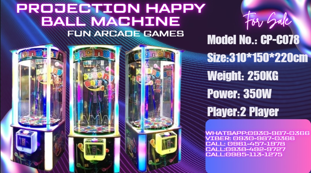 PROJECTION HAPPY BALL MACHINE ARCADE GAMES, Everything Else, Looking ...