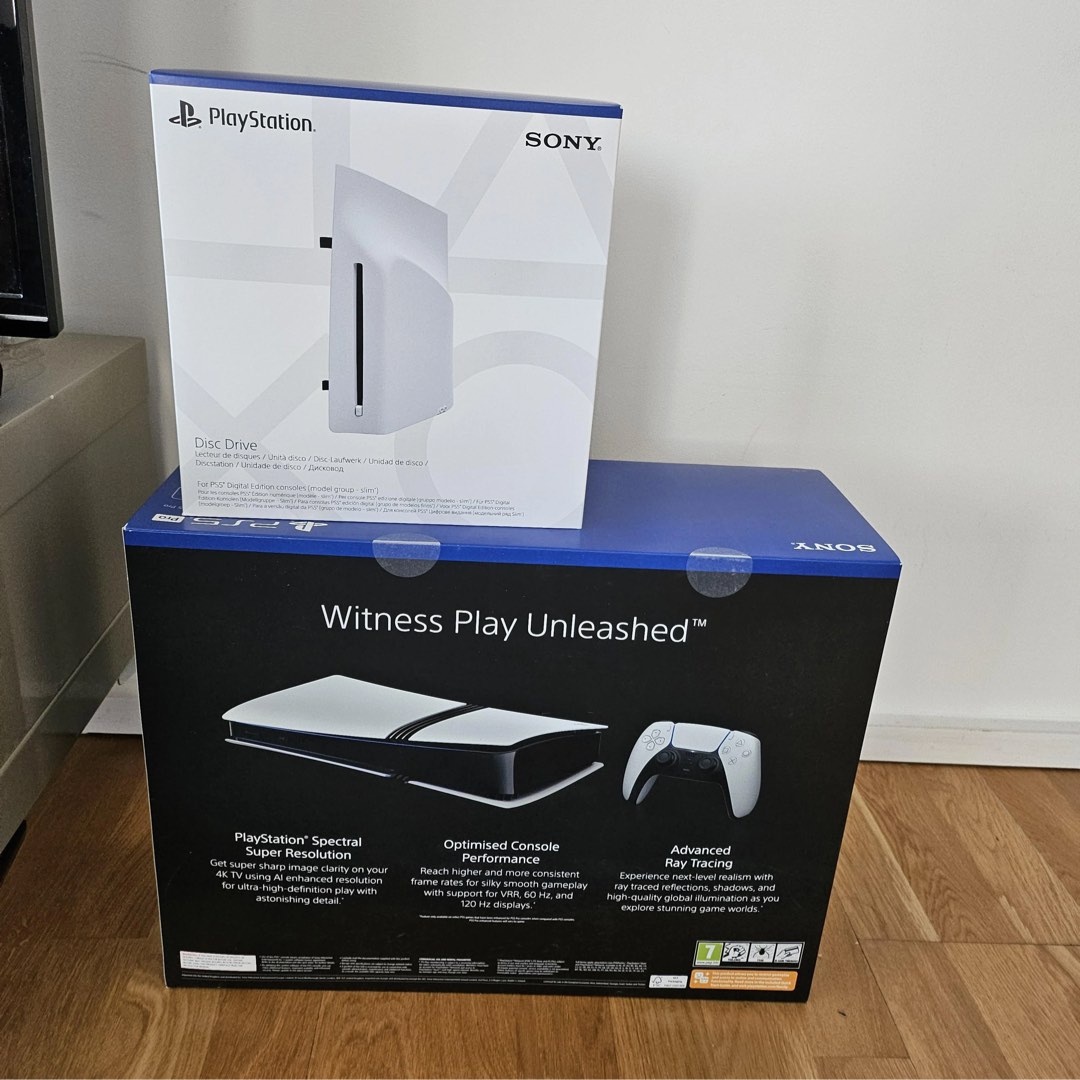 PS5 Pro + Disc Drive Combo Malaysia Set, Video Gaming, Video Game ...