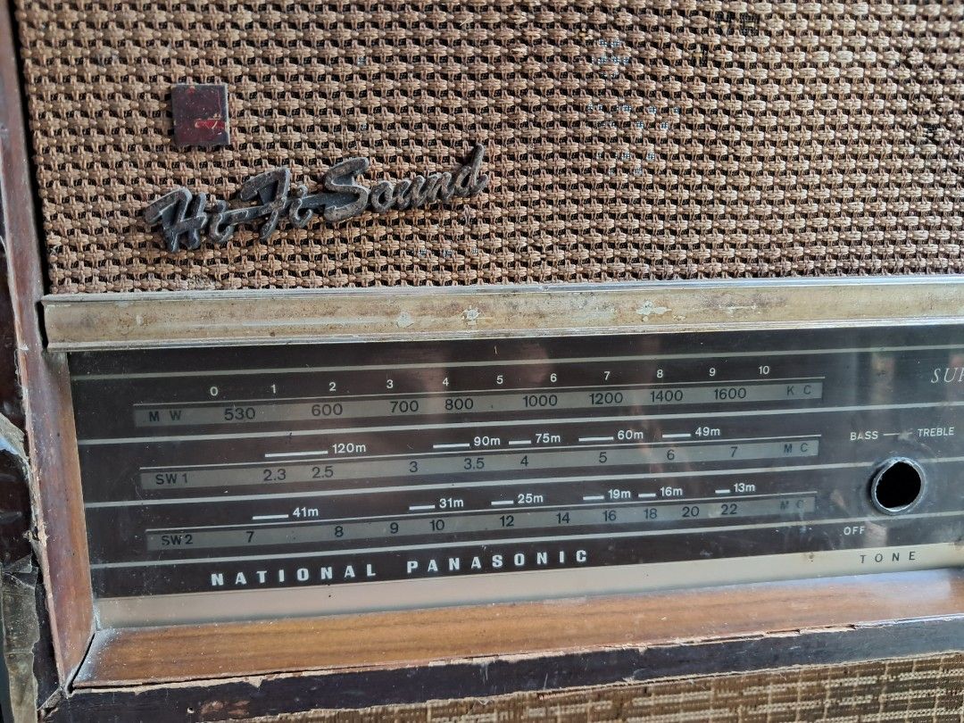 Radio Antik National 1960's, Hobbies & Toys, Collectibles & Memorabilia ...