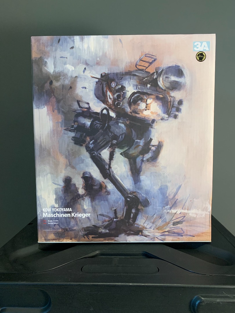 Rare 3A ThreeA Toys- Ma.K. Maschinen Krieger KROTE 1/12 Kow Yokoyama ...