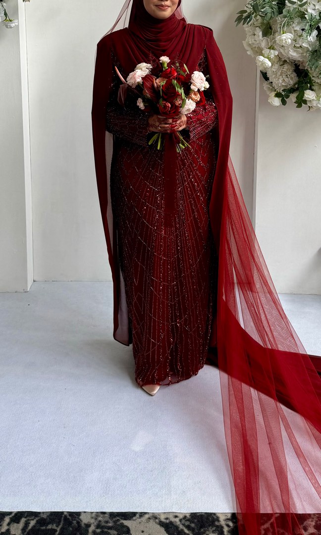 (RENT) Wedding/ Dinner Dress Custom for Reception (SEWA), Women's ...