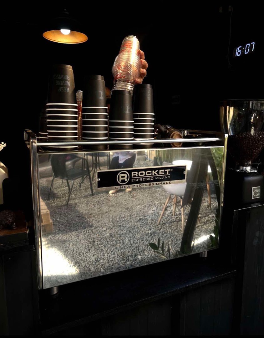 Rocket boxer 2group espresso machine, TV & Home Appliances, Kitchen ...