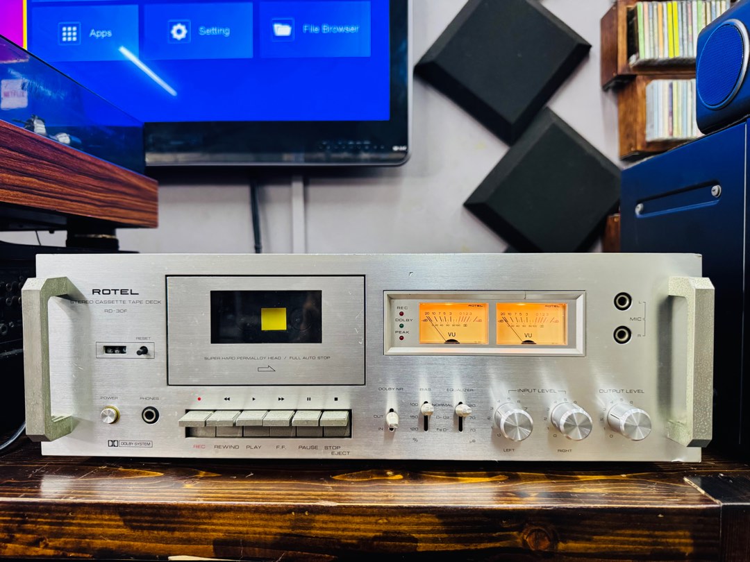 Rotel RD-30F Stereo Cassette Deck, Audio, Soundbars, Speakers ...