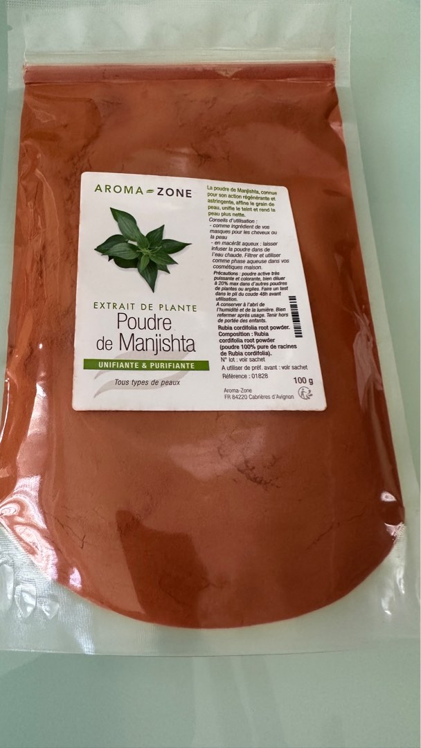 Rubia Cordifolia Root Powder - Hair Mask - Skincare - Face Care Mask ...