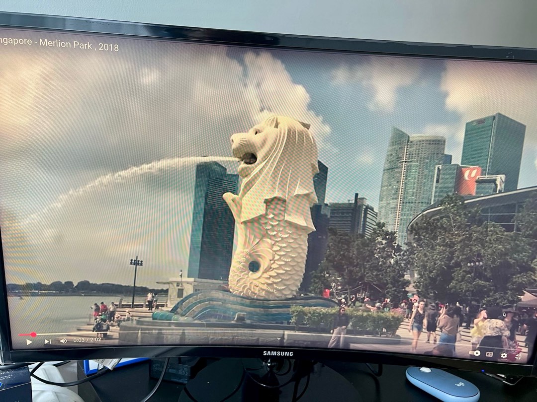 Samsung 28 inches curved monitor, Computers & Tech, Parts & Accessories ...