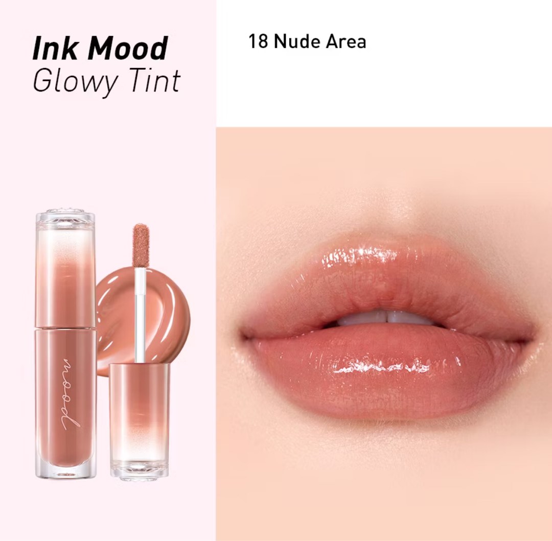 [SEALED] Brand New Peripera Ink Mood Glowy Tint - Shade 18 Nude Area ...