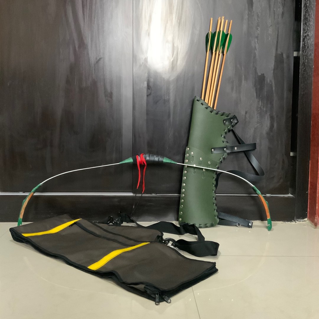 Set Alat Panah Tradisional - Archery - Busur Panah Mongolian, Olah Raga ...