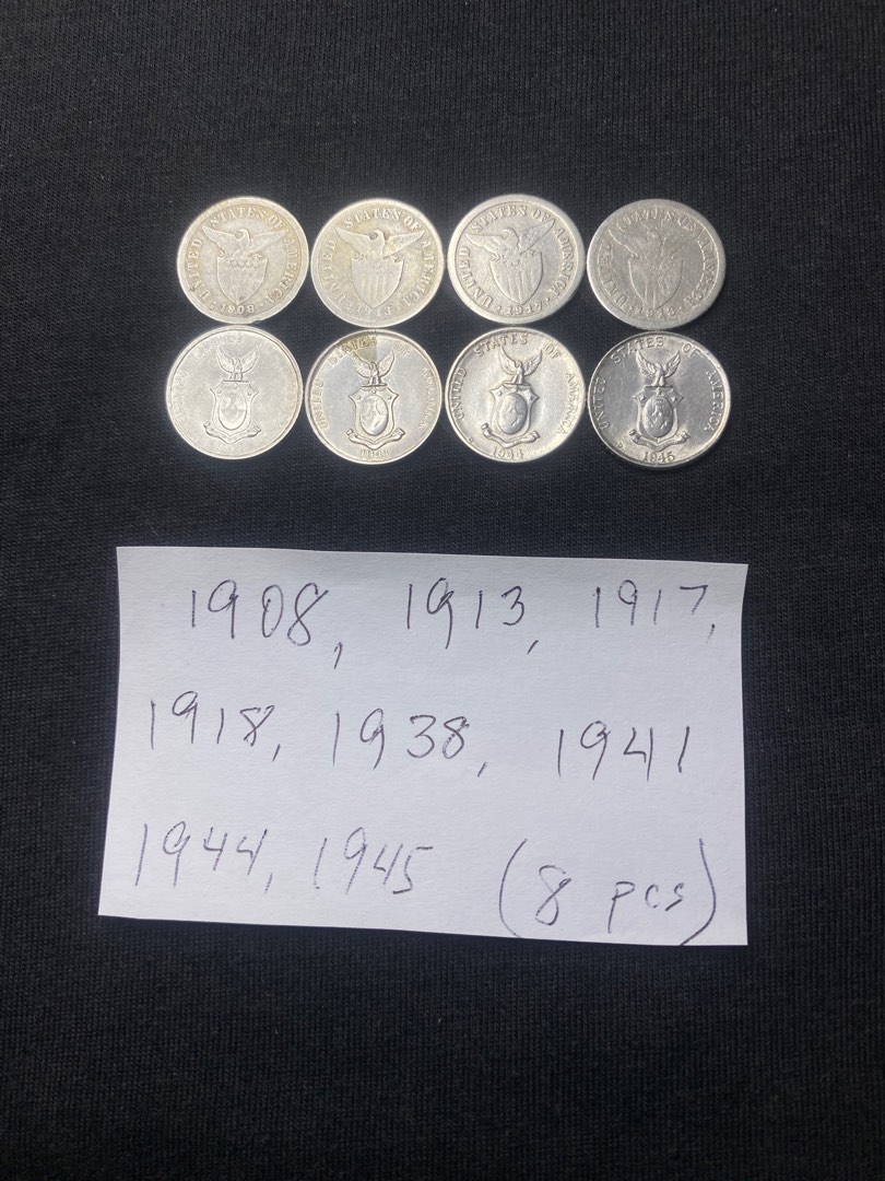 Silver vintage dates coins take all, Hobbies & Toys, Memorabilia ...
