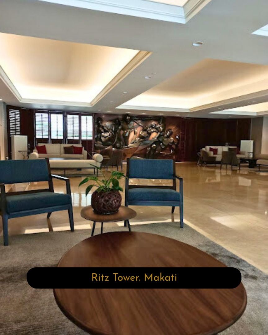 Spacious 3 Bedroom Unit for Sale in Ritz Tower Makati, Property, For ...