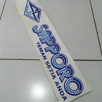 Sticker iklan lawas sapporo mobil retro asli sticker jadul, Antik ...