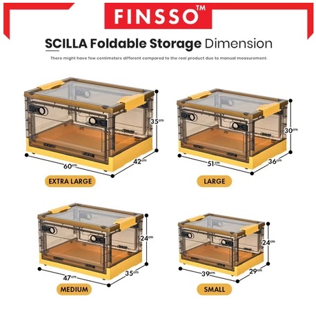 storage box Scilla Large storage + Wheel + Door/ almari baju budak ...