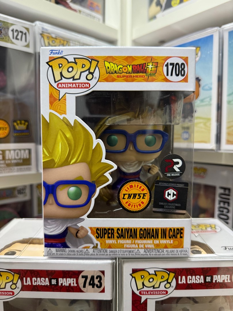Super Saiyan Gohan in Cape #1708 - Funko Pop Animation : Dragon Ball ...