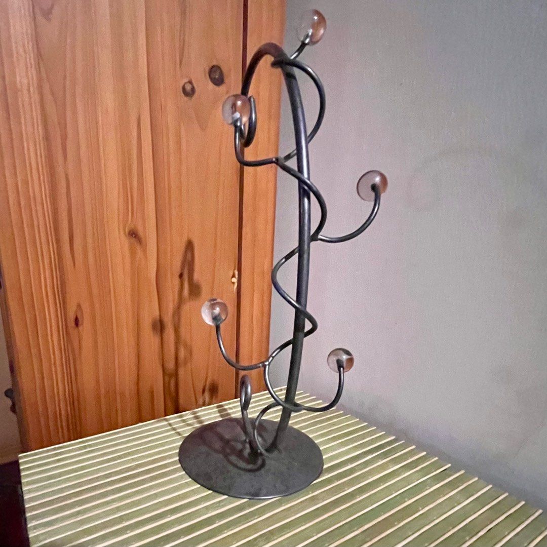 Table top metal standing hook for hanging small items, Furniture & Home ...