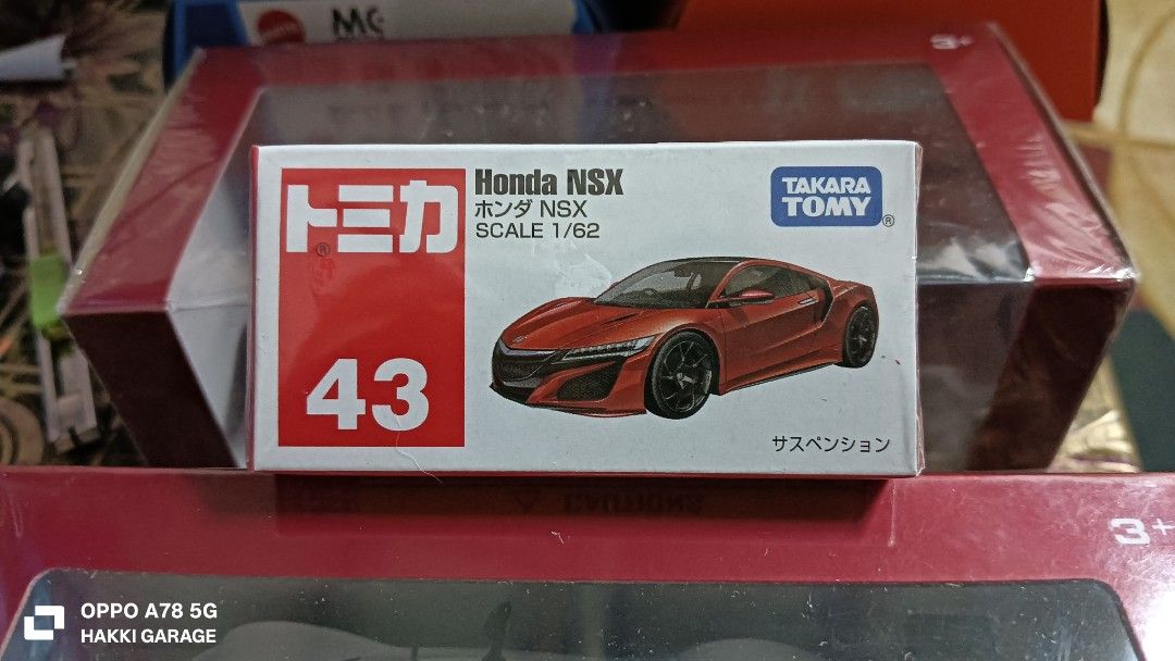 TAKARA TOMY TOMICA HONDA NSX, Hobbies & Toys, Toys & Games on Carousell