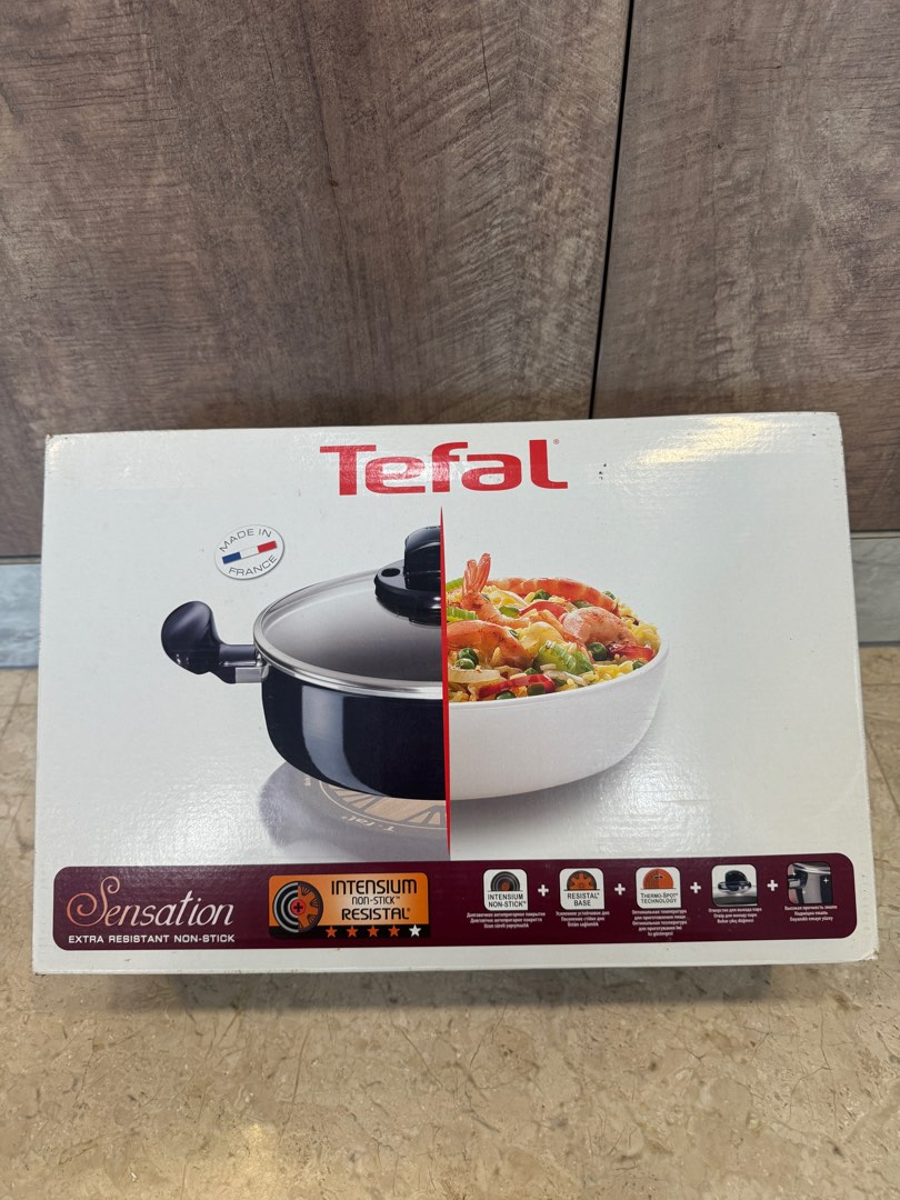 Tefal Sensation Shallow Pan (24cm), Furniture & Home Living ...