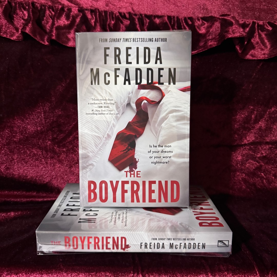 The Boyfriend by Freida McFadden (Sprayed Edges), Hobbies & Toys, Books ...