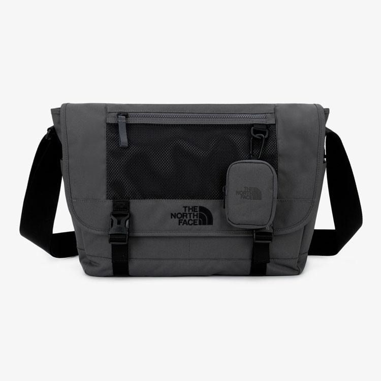 TNF White Label Collection Super Messenger Bag L 網狀郵差包(附零錢小包) 深灰, 他的時尚 ...