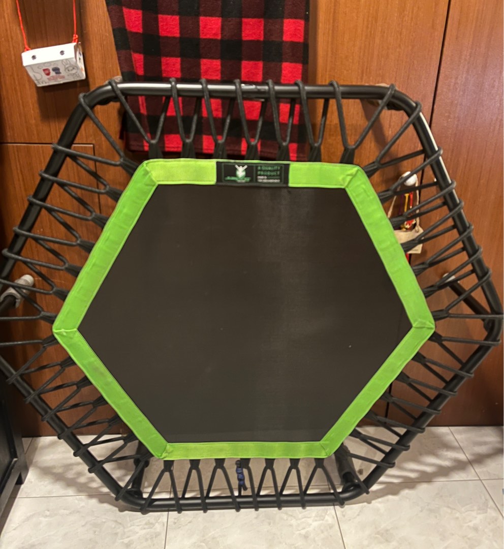 Trampoline Brand Jumping L124 cm 120kg, Sports Equipment, Exercise ...