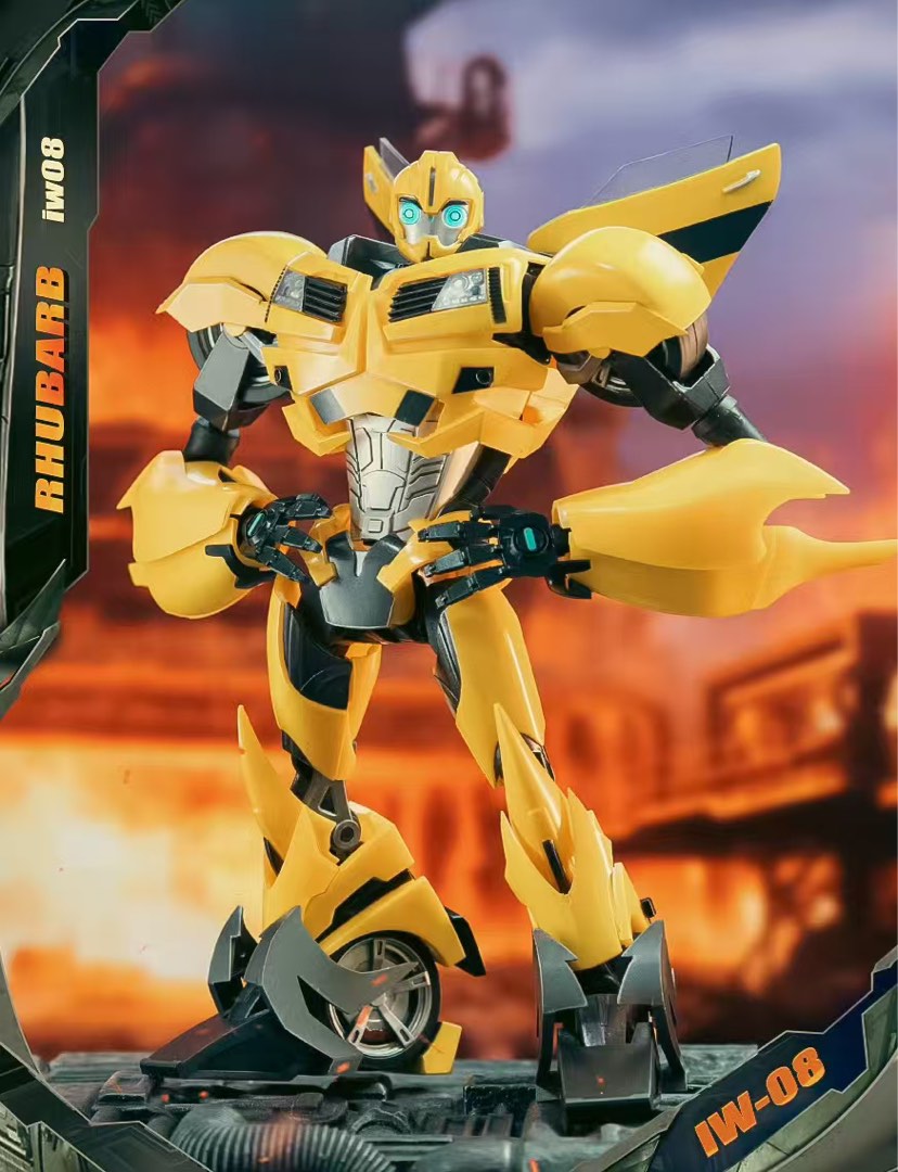 Transformers Iron Warrior - IW-08 IW08 Rhubarb (aka Transformers Prime ...