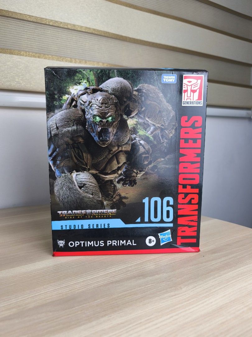 Transformers Studio Series Ss106 Optimus Primal, Hobbies & Toys, Toys ...