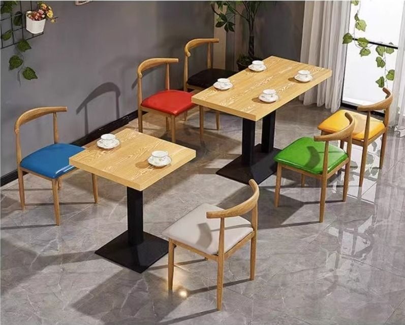 TSDT 00VB, Square Shape Dining Table Set (1 table +2 chairs), home ...