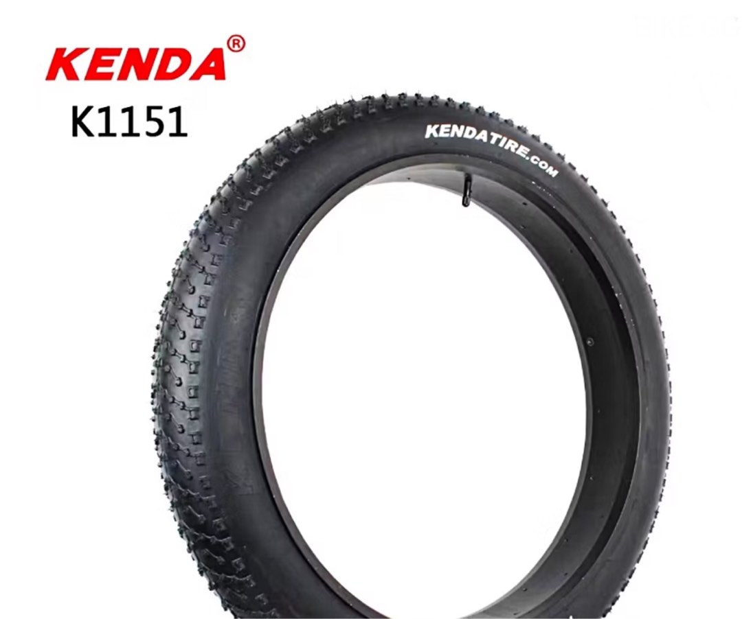 *Tyre Kenda K1151 Beach Bike Tire 26x4.0 City Fat Tyre Snow Wire Bead, Sports Equipment ...